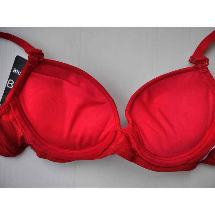 Бюстгальтер Biweier super push up червоний 70В 2199